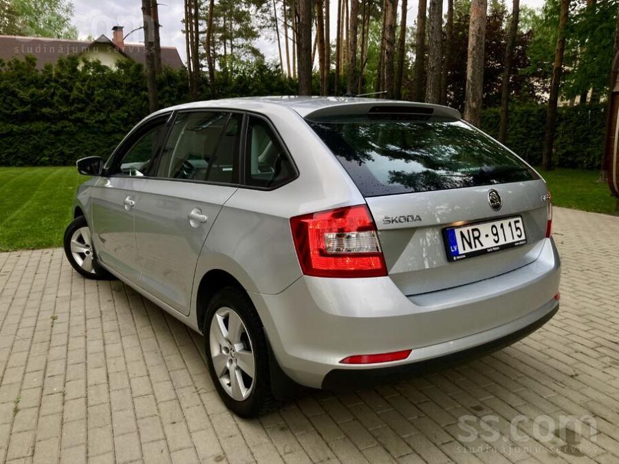 Skoda Rapid 2017 in Riga, with an engine capacity of 1.40 L and mileage of 215 thousand km for 4500 €, photo 13 on AUTOMOTO.COM.LV
