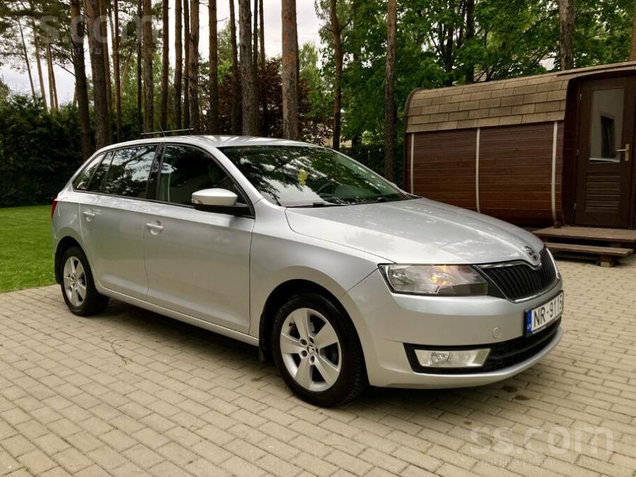 Skoda Rapid 2017 in Riga, with an engine capacity of 1.40 L and mileage of 215 thousand km for 4500 €, photo 14 on AUTOMOTO.COM.LV