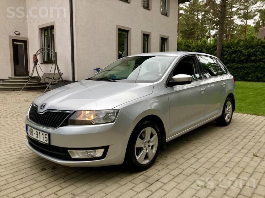 Skoda Rapid 2017 in Riga, with an engine capacity of 1.40 L and mileage of 215 thousand km for 4500 €, photo 15 on AUTOMOTO.COM.LV