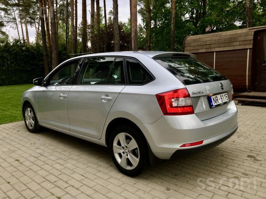 Skoda Rapid 2017 in Riga, with an engine capacity of 1.40 L and mileage of 215 thousand km for 4500 €, photo 17 on AUTOMOTO.COM.LV
