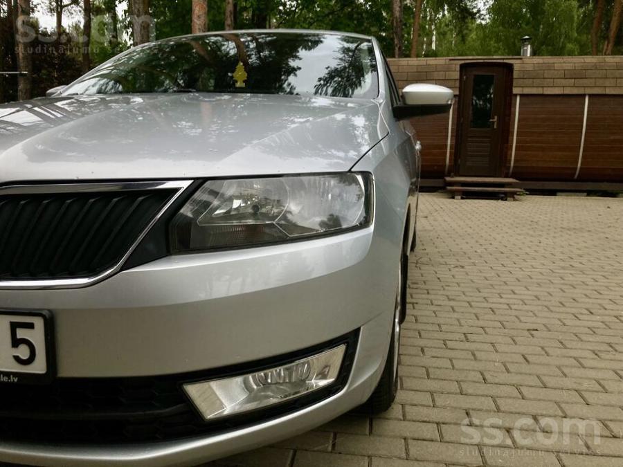Skoda Rapid 2017 in Riga, with an engine capacity of 1.40 L and mileage of 215 thousand km for 4500 €, photo 20 on AUTOMOTO.COM.LV