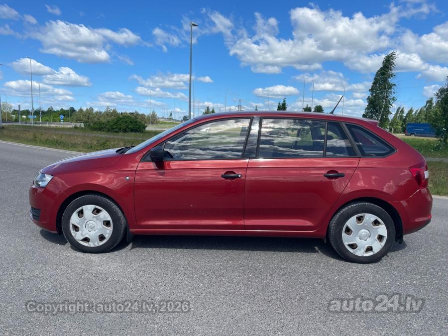Red Skoda Rapid 2013 in Tartu, with an engine capacity of 1.20 L and mileage of 137 thousand km for 2990 €, photo 3 on AUTOMOTO.COM.LV