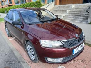 Red Skoda Rapid 2013 in Tallinn, with an engine capacity of 1.20 L and mileage of 175 thousand km for 4100 €, photo  on AUTOMOTO.COM.LV