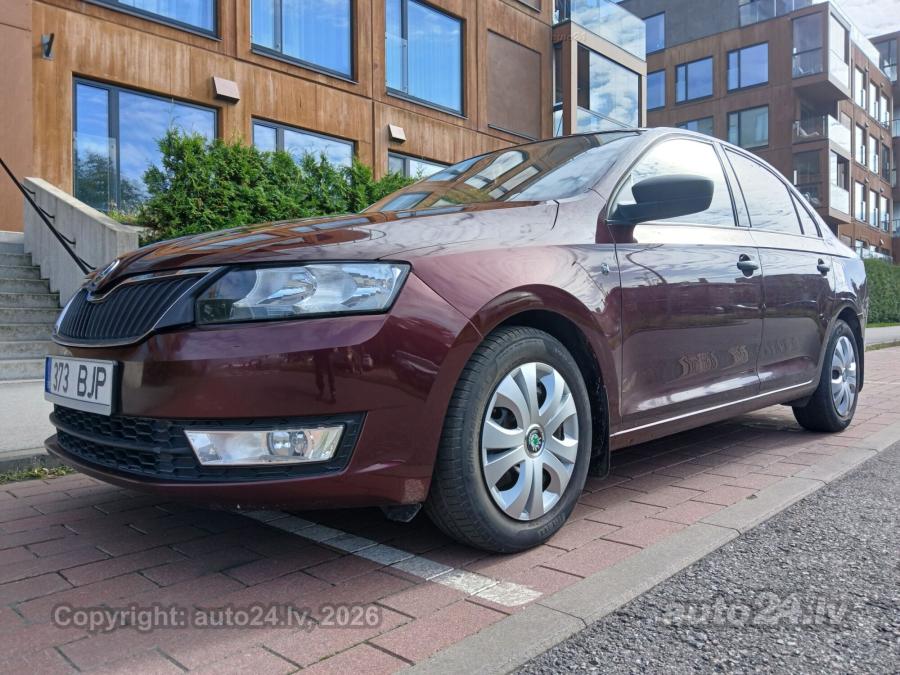 Красный Шкода Рапид 2013 в Таллин, объемом двигателя 1.20 л и пробегом 175 тыс. км за 4100 €, фото 5 на AUTOMOTO.COM.LV