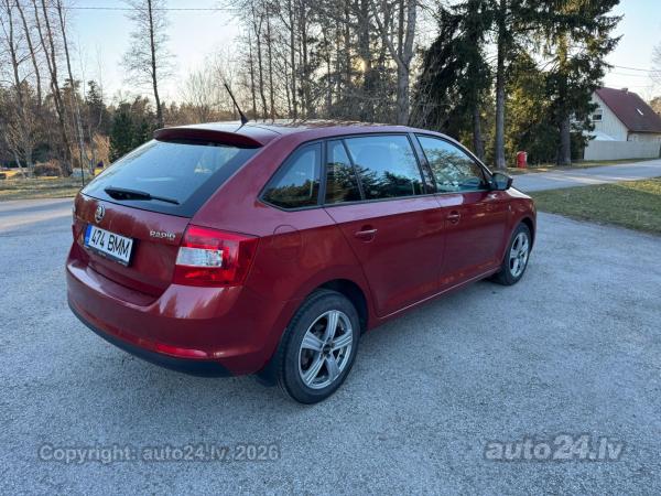 Sarkans Skoda Rapid 2014 Tallina, ar dzinēja tilpumu 1.20 L un nobraukumu 97 tūkst. km par 4700 €, foto 9 vietnē AUTOMOTO.COM.LV