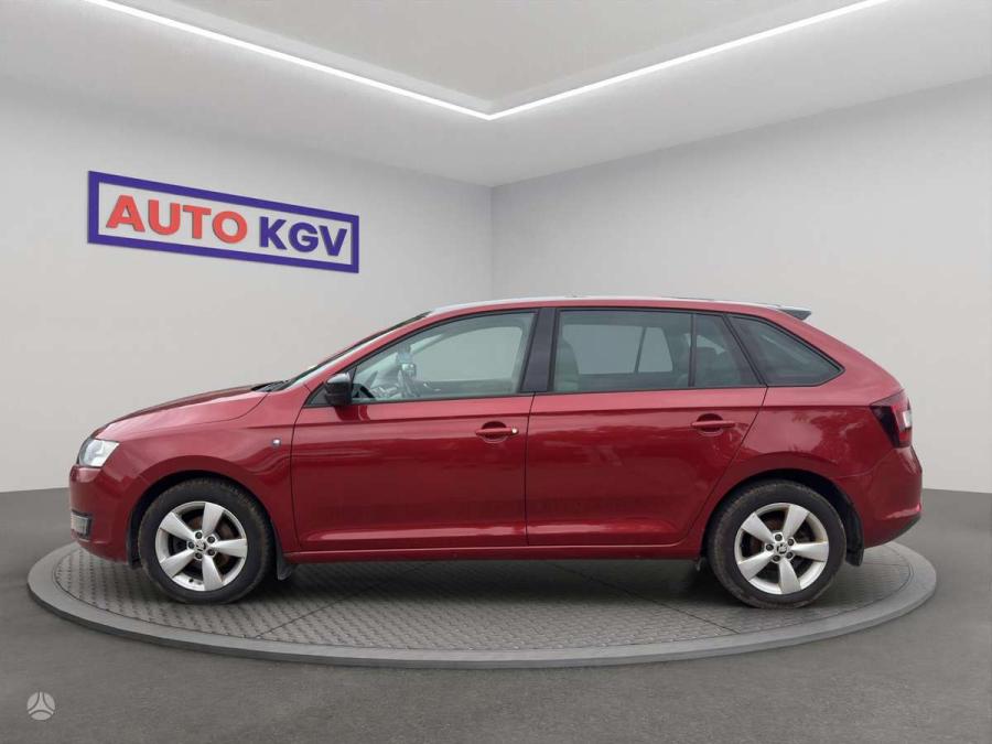 Sarkans Skoda Rapid 2014 Klaipėda, ar dzinēja tilpumu 1.20 L un nobraukumu 208 tūkst. km par 4999 €, foto 3 vietnē AUTOMOTO.COM.LV