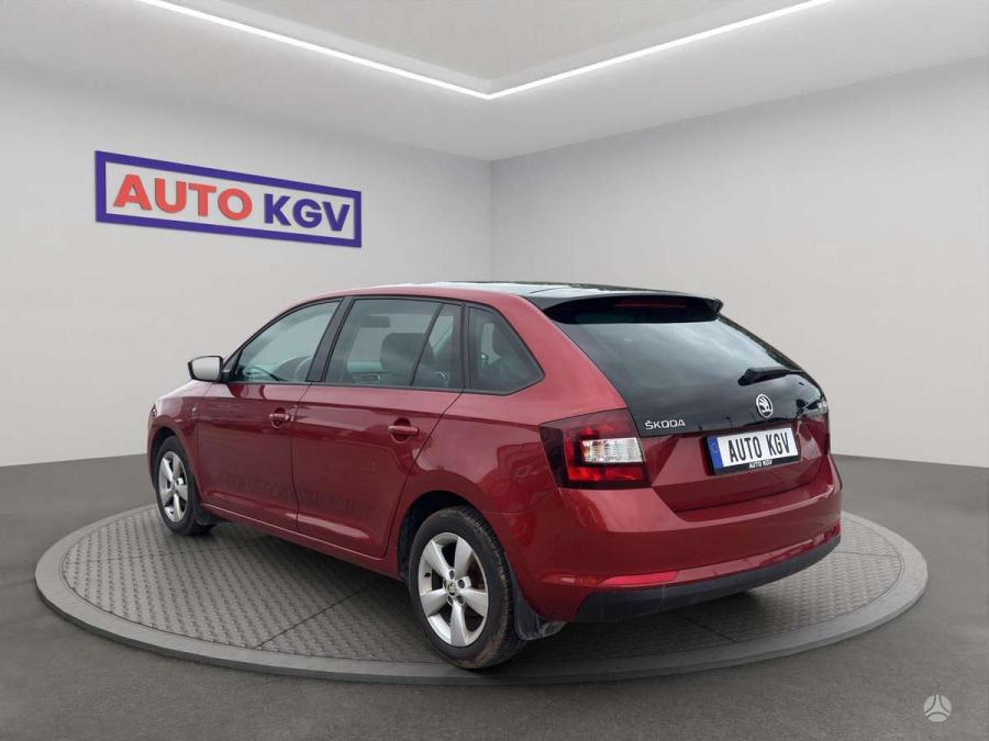 Sarkans Skoda Rapid 2014 Klaipėda, ar dzinēja tilpumu 1.20 L un nobraukumu 208 tūkst. km par 4999 €, foto 4 vietnē AUTOMOTO.COM.LV