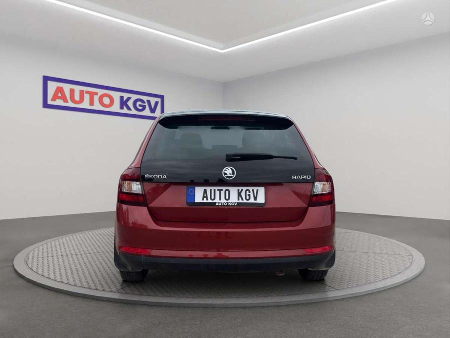 Sarkans Skoda Rapid 2014 Klaipėda, ar dzinēja tilpumu 1.20 L un nobraukumu 208 tūkst. km par 4999 €, foto 5 vietnē AUTOMOTO.COM.LV