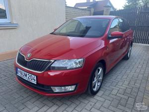 Sarkans Skoda Rapid 2014 Šauļi, ar dzinēja tilpumu 1.60 L un nobraukumu 228 tūkst. km par 4600 €, foto 3 vietnē AUTOMOTO.COM.LV