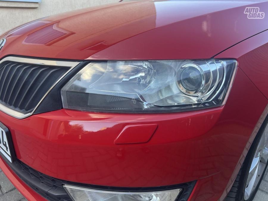Sarkans Skoda Rapid 2014 Šauļi, ar dzinēja tilpumu 1.60 L un nobraukumu 228 tūkst. km par 4600 €, foto 14 vietnē AUTOMOTO.COM.LV