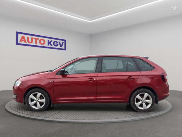 Red Skoda Rapid 2014 in Klaipeda, with an engine capacity of 1.20 L and mileage of 208 thousand km for 4999 €, photo 2 on AUTOMOTO.COM.LV
