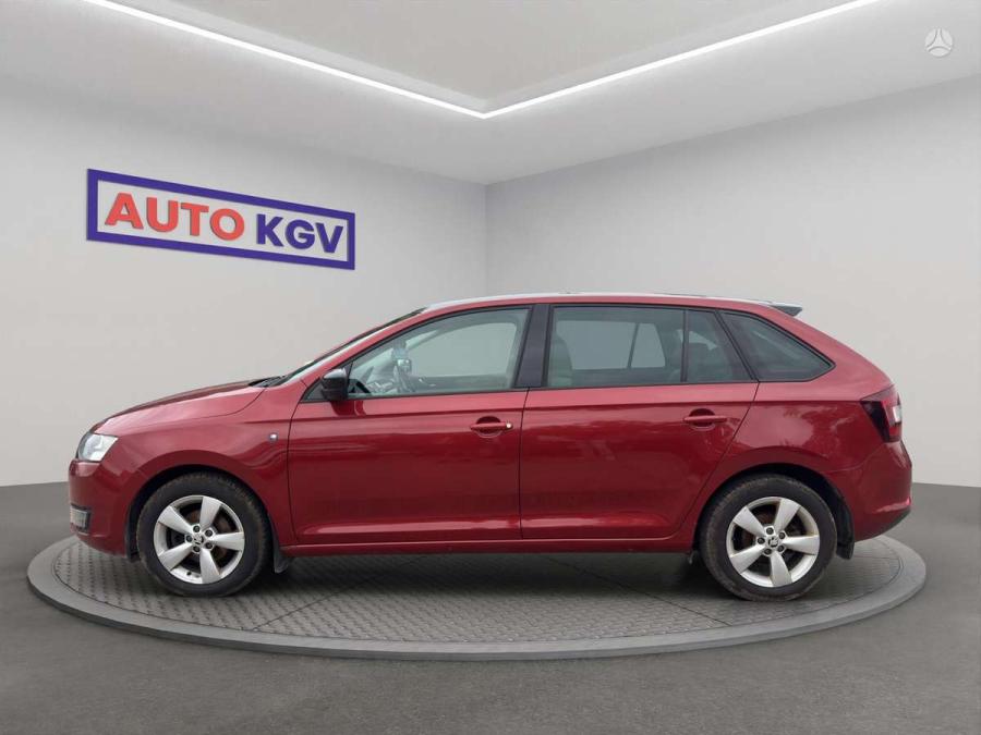 Sarkans Skoda Rapid 2014 Klaipėda, ar dzinēja tilpumu 1.20 L un nobraukumu 208 tūkst. km par 4999 €, foto 3 vietnē AUTOMOTO.COM.LV