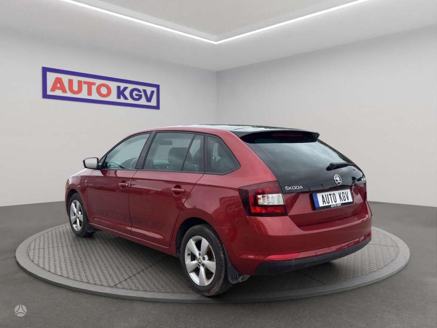 Sarkans Skoda Rapid 2014 Klaipėda, ar dzinēja tilpumu 1.20 L un nobraukumu 208 tūkst. km par 4999 €, foto 4 vietnē AUTOMOTO.COM.LV