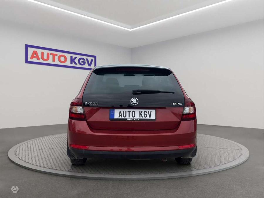 Sarkans Skoda Rapid 2014 Klaipėda, ar dzinēja tilpumu 1.20 L un nobraukumu 208 tūkst. km par 4999 €, foto 5 vietnē AUTOMOTO.COM.LV