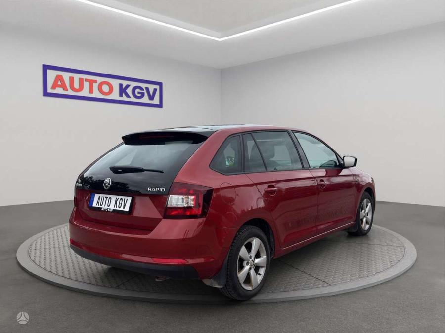 Sarkans Skoda Rapid 2014 Klaipėda, ar dzinēja tilpumu 1.20 L un nobraukumu 208 tūkst. km par 4999 €, foto 6 vietnē AUTOMOTO.COM.LV