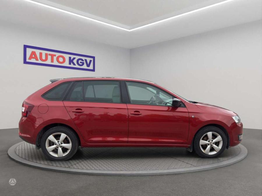 Sarkans Skoda Rapid 2014 Klaipėda, ar dzinēja tilpumu 1.20 L un nobraukumu 208 tūkst. km par 4999 €, foto 7 vietnē AUTOMOTO.COM.LV