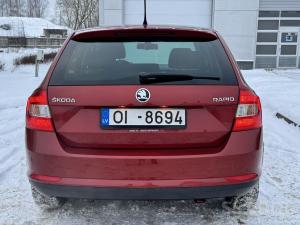 Red Skoda Rapid 2015 in Riga, with an engine capacity of 1.40 L and mileage of 0 thousand km for 7300 €, photo 4 on AUTOMOTO.COM.LV