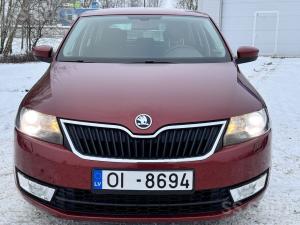 Red Skoda Rapid 2015 in Riga, with an engine capacity of 1.40 L and mileage of 0 thousand km for 7300 €, photo 5 on AUTOMOTO.COM.LV