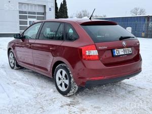 Red Skoda Rapid 2015 in Riga, with an engine capacity of 1.40 L and mileage of 0 thousand km for 7300 €, photo 7 on AUTOMOTO.COM.LV