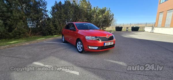 Red Skoda Rapid 2015 in Tallinn, with an engine capacity of 1.20 L and mileage of 88 thousand km for 5700 €, photo 7 on AUTOMOTO.COM.LV
