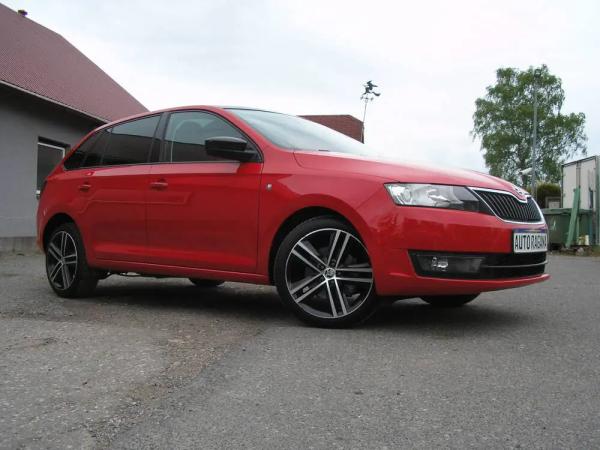 Sarkans Skoda Rapid 2015 Sigulda, ar dzinēja tilpumu 1.60 L un nobraukumu 295 tūkst. km par 6350 €, foto 2 vietnē AUTOMOTO.COM.LV