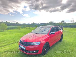 Red Skoda Rapid 2015 in Tallinn, with an engine capacity of 1.20 L and mileage of 150 thousand km for 5999 €, photo  on AUTOMOTO.COM.LV