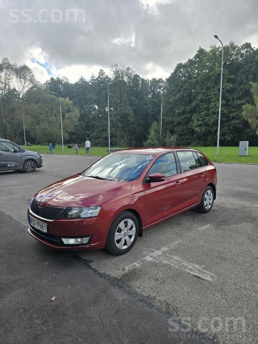 Sarkans Skoda Rapid 2016 Rīga, ar dzinēja tilpumu 1.20 L un nobraukumu 150 tūkst. km par 5300 €, foto 3 vietnē AUTOMOTO.COM.LV