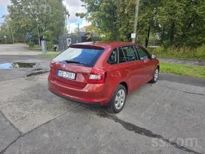 Sarkans Skoda Rapid 2016 Rīga, ar dzinēja tilpumu 1.20 L un nobraukumu 150 tūkst. km par 5300 €, foto 5 vietnē AUTOMOTO.COM.LV