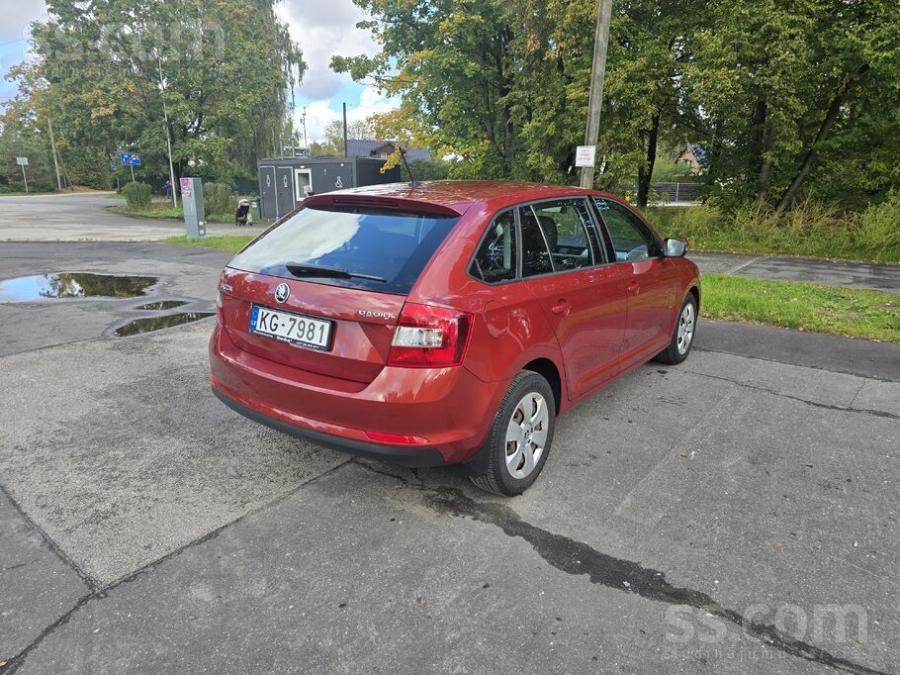 Sarkans Skoda Rapid 2016 Rīga, ar dzinēja tilpumu 1.20 L un nobraukumu 150 tūkst. km par 5300 €, foto 5 vietnē AUTOMOTO.COM.LV