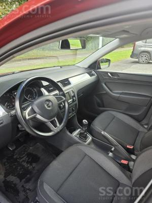 Sarkans Skoda Rapid 2016 Rīga, ar dzinēja tilpumu 1.20 L un nobraukumu 150 tūkst. km par 5300 €, foto 6 vietnē AUTOMOTO.COM.LV