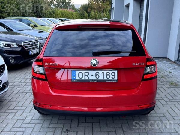 Skoda Rapid 2017 in Riga on AUTOMOTO.COM.LV Red Skoda Rapid 2017 in Riga, with an engine capacity of 1.00 L and mileage of 189 thousand km for 7500 €, photo 6 on AUTOMOTO.COM.LV