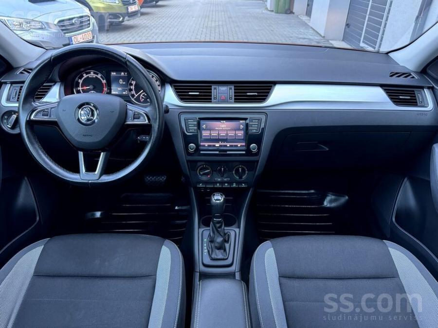 Red Skoda Rapid 2017 in Riga, with an engine capacity of 1.00 L and mileage of 189 thousand km for 7500 €, photo 13 on AUTOMOTO.COM.LV