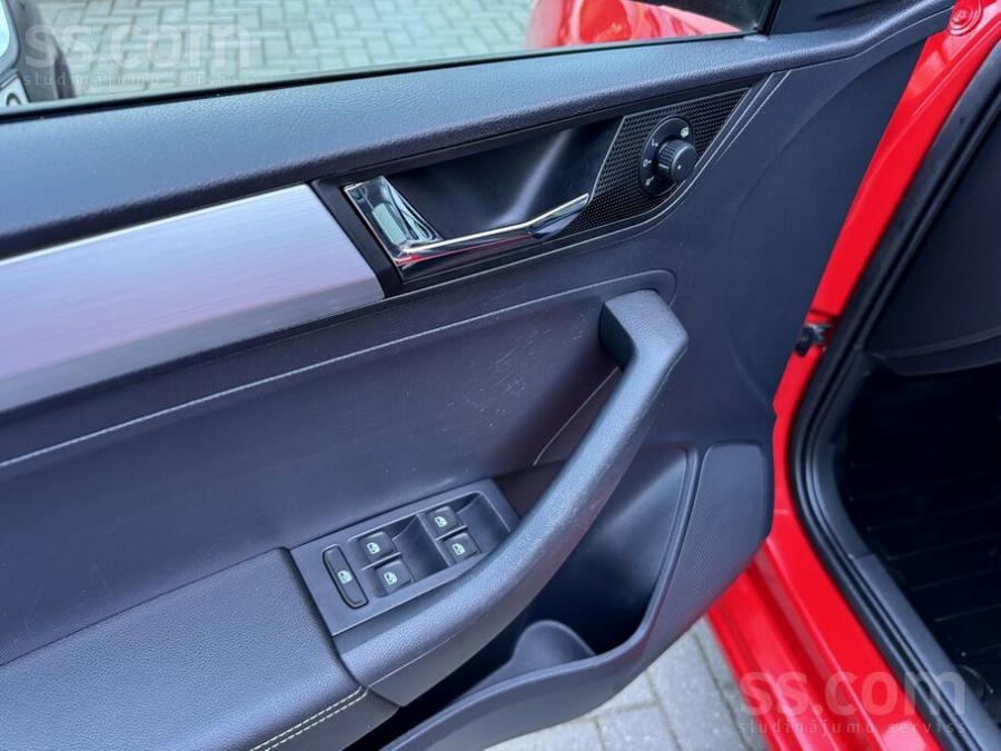 Red Skoda Rapid 2017 in Riga, with an engine capacity of 1.00 L and mileage of 189 thousand km for 7500 €, photo 18 on AUTOMOTO.COM.LV