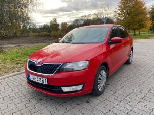 Sarkans Skoda Rapid 2014 Dobele, ar dzinēja tilpumu 1.60 L un nobraukumu 298 tūkst. km par 2300 €, foto 3 vietnē AUTOMOTO.COM.LV