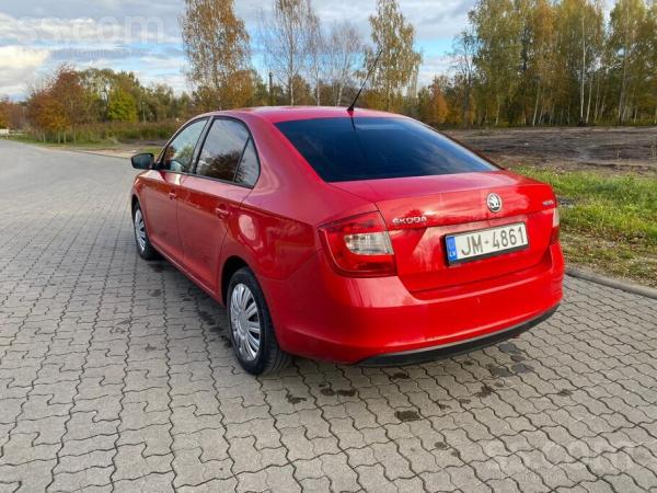 Sarkans Skoda Rapid 2014 Dobele, ar dzinēja tilpumu 1.60 L un nobraukumu 298 tūkst. km par 2300 €, foto 6 vietnē AUTOMOTO.COM.LV