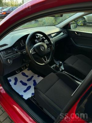 Red Skoda Rapid 2014 in Balvi, with an engine capacity of 1.60 L and mileage of 318 thousand km for 2750 €, photo 12 on AUTOMOTO.COM.LV