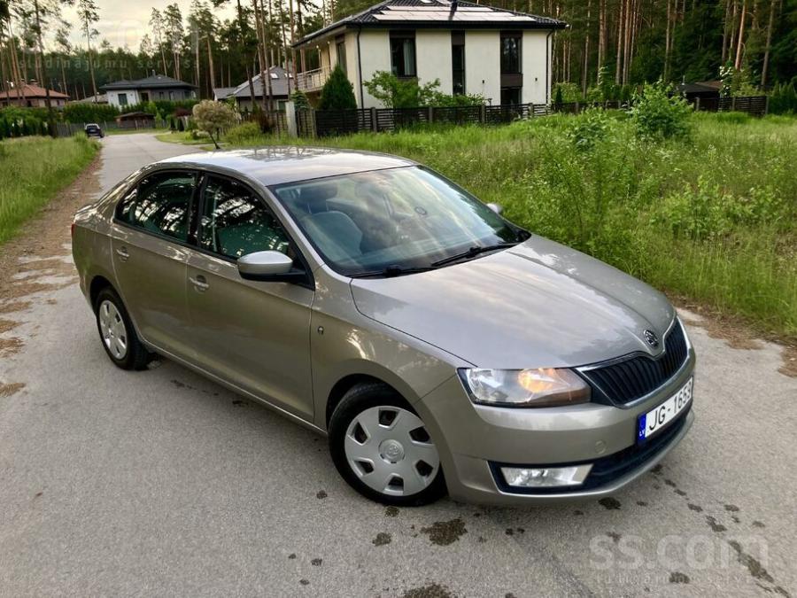 Skoda Rapid 2013 Rīga, ar dzinēja tilpumu 1.60 L un nobraukumu 115 tūkst. km par 4990 €, foto 5 vietnē AUTOMOTO.COM.LV