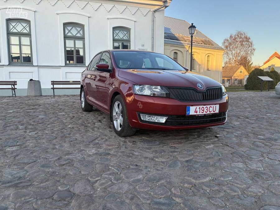 Skoda Rapid 2016 Viļņa, ar dzinēja tilpumu 1.40 L un nobraukumu 51 tūkst. km par 10500 €, foto 3 vietnē AUTOMOTO.COM.LV