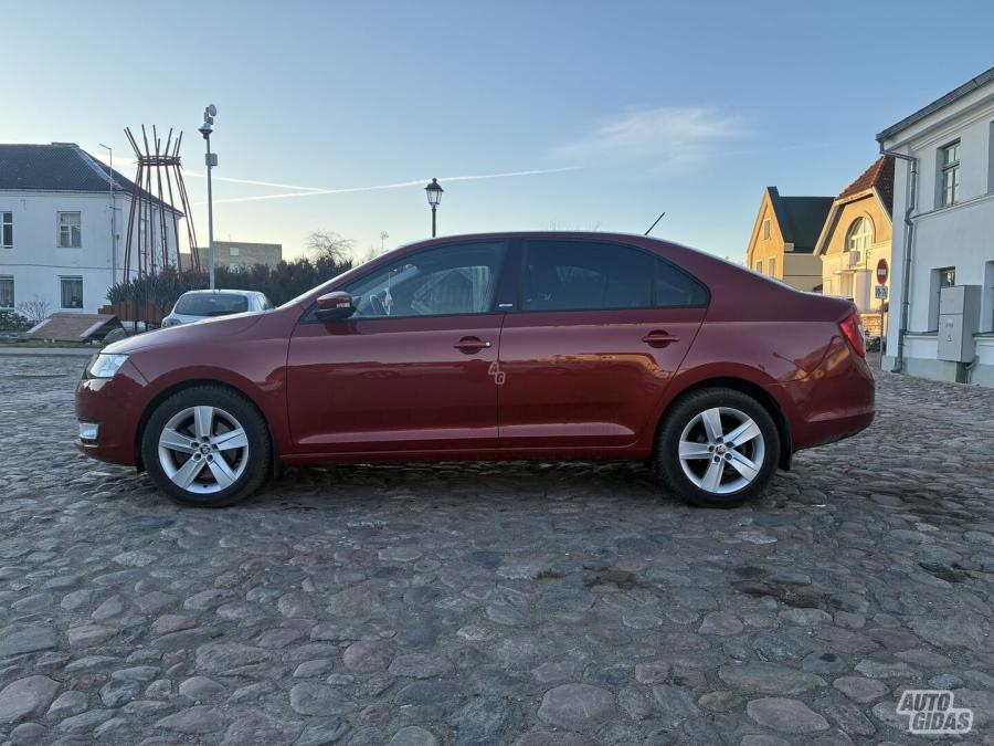 Skoda Rapid 2016 Viļņa, ar dzinēja tilpumu 1.40 L un nobraukumu 51 tūkst. km par 10500 €, foto 4 vietnē AUTOMOTO.COM.LV