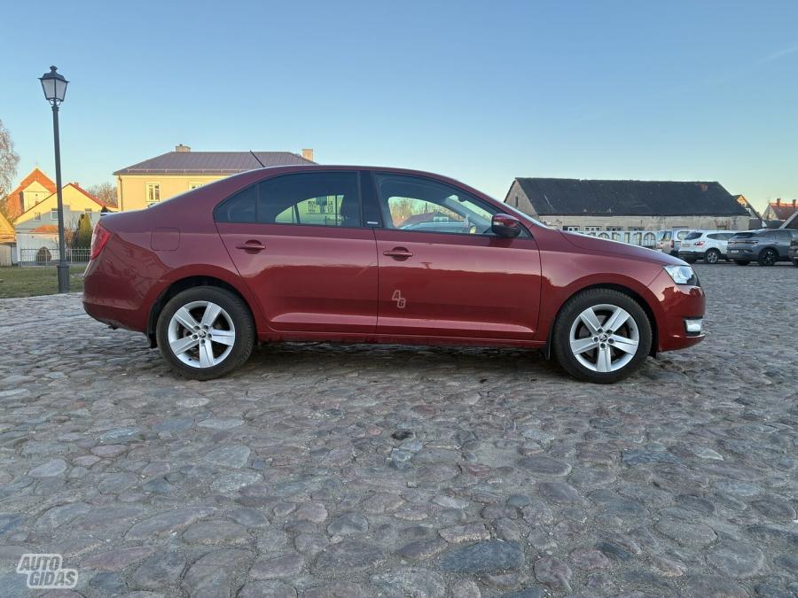 Skoda Rapid 2016 Viļņa, ar dzinēja tilpumu 1.40 L un nobraukumu 51 tūkst. km par 10500 €, foto 5 vietnē AUTOMOTO.COM.LV