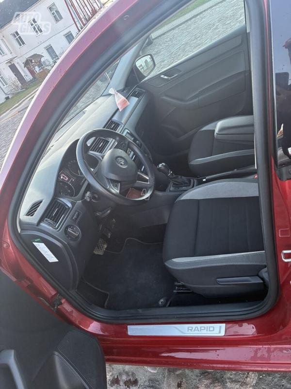 Skoda Rapid 2016 in Vilnius, with an engine capacity of 1.40 L and mileage of 51 thousand km for 10500 €, photo 6 on AUTOMOTO.COM.LV