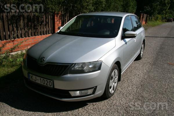 Skoda Rapid 2016 in Riga, with an engine capacity of 1.40 L and mileage of 238 thousand km for 4300 €, photo 1 on AUTOMOTO.COM.LV