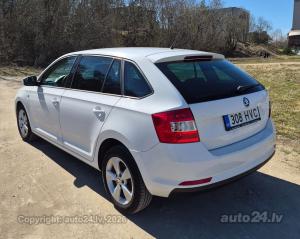 White Skoda Rapid 2014 in Tallinn, with an engine capacity of 1.60 L and mileage of 153 thousand km for 5490 €, photo 8 on AUTOMOTO.COM.LV