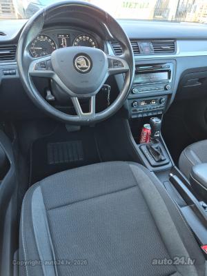 White Skoda Rapid 2014 in Tallinn, with an engine capacity of 1.60 L and mileage of 153 thousand km for 5490 €, photo 14 on AUTOMOTO.COM.LV