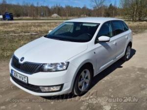 White Skoda Rapid 2014 in Tallinn, with an engine capacity of 1.60 L and mileage of 153 thousand km for 5490 €, photo  on AUTOMOTO.COM.LV