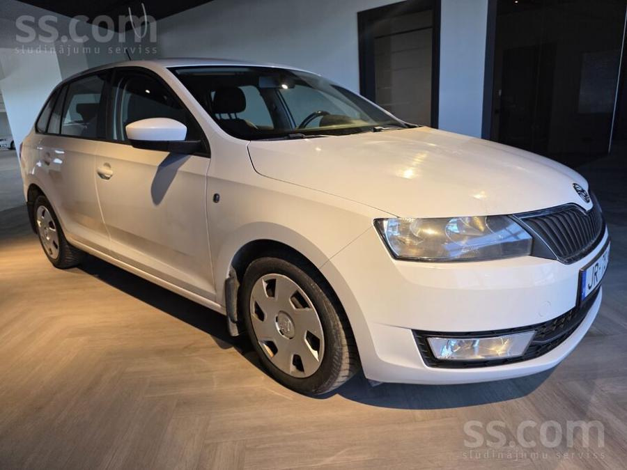Balts Skoda Rapid 2014 Rīga, ar dzinēja tilpumu 1.60 L un nobraukumu 214 tūkst. km par 3600 €, foto 1 vietnē AUTOMOTO.COM.LV
