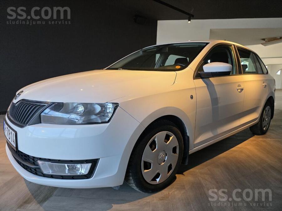 Balts Skoda Rapid 2014 Rīga, ar dzinēja tilpumu 1.60 L un nobraukumu 214 tūkst. km par 3600 €, foto 9 vietnē AUTOMOTO.COM.LV