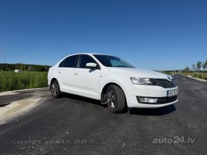 White Skoda Rapid 2014 in Tallinn, with an engine capacity of 1.20 L and mileage of 214 thousand km for 4190 €, photo  on AUTOMOTO.COM.LV