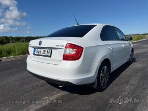 White Skoda Rapid 2014 in Tallinn, with an engine capacity of 1.20 L and mileage of 214 thousand km for 4190 €, photo 4 on AUTOMOTO.COM.LV