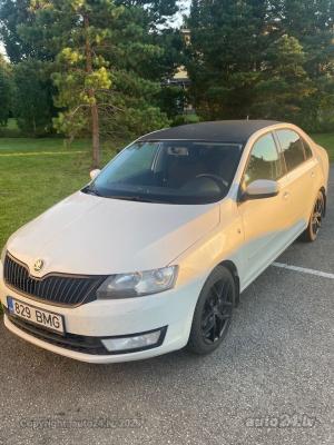 White Skoda Rapid 2014 in Tallinn, with an engine capacity of 1.40 L and mileage of 361 thousand km for 1500 €, photo 1 on AUTOMOTO.COM.LV